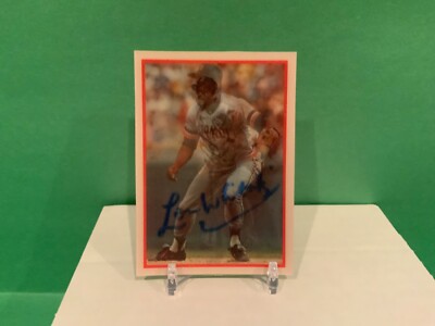 LOU WHITAKER AUTOGRAPHED CARD #112 | eBay