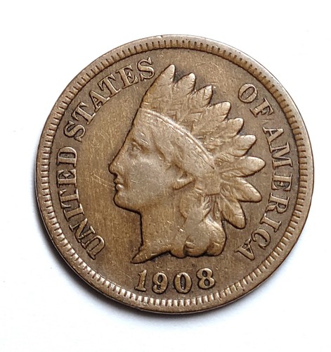 1908 S – US Mint – 1c Indian Head Penny – Key Date – F | eBay