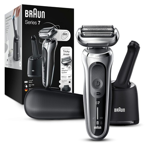 Braun Series 7 7071CC 360 Flex Head Electric Shaver - Silver - (C145 ...
