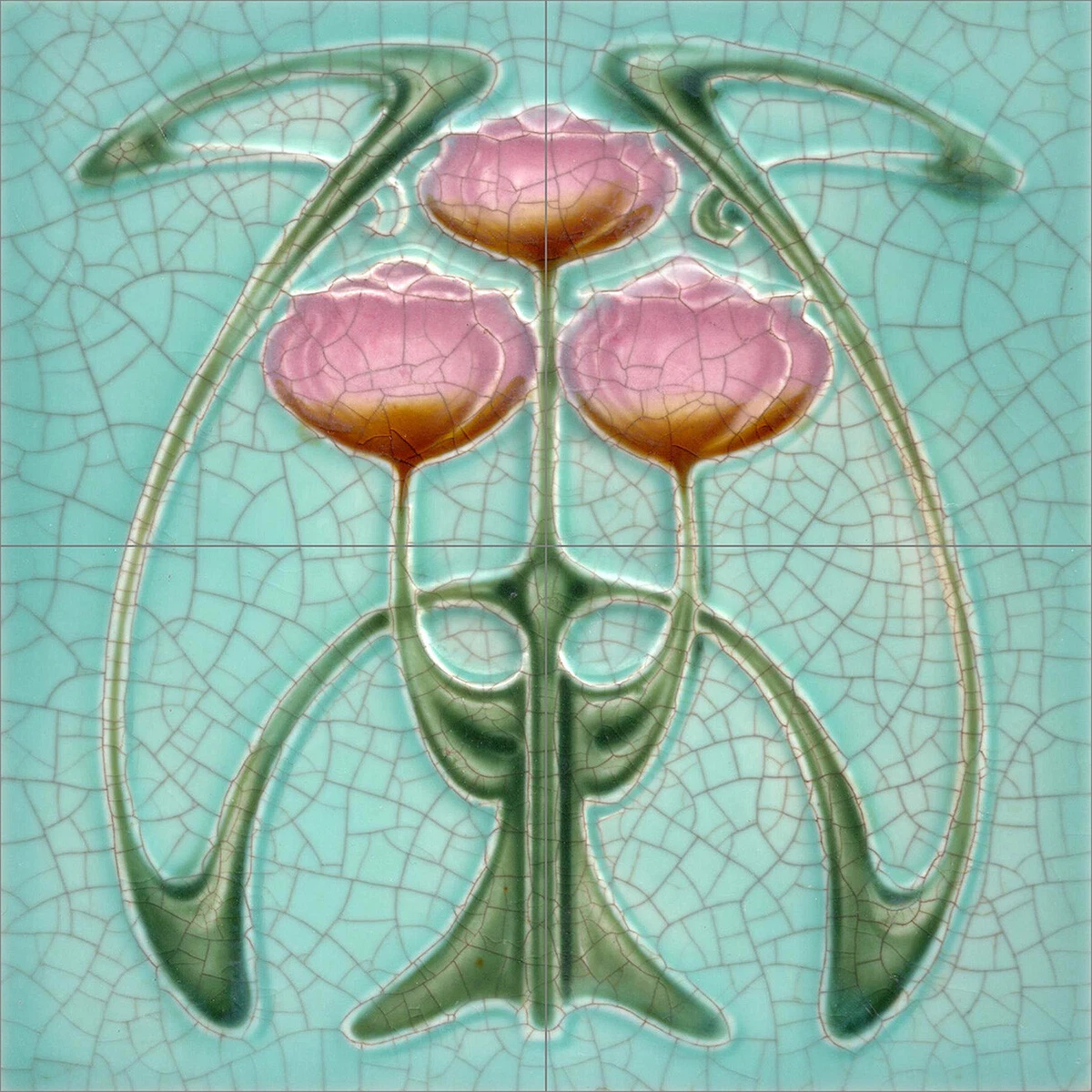 New Art Nouveau Art Tiles
