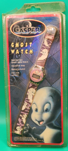 RARE - Casper Ghost Watch - Purple - Quartz Digital Watch - Needs ...