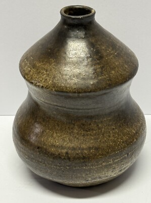 Joanna Price Pottery Vase Mid Century Stoneware Ceramic Sculpture Ohio ...