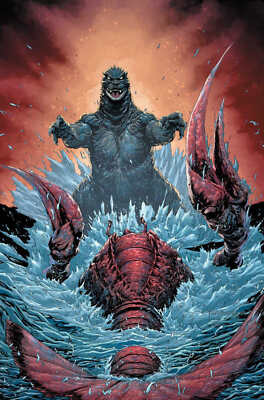 Godzilla: Here There Be Dragons #4 Variant Ri (10) (Kirkham Full Art ...