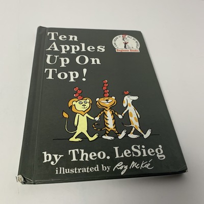 Ten Apples Up On Top HC Kids Book Dr Seuss by Theo LeSieg Roy McKie ...