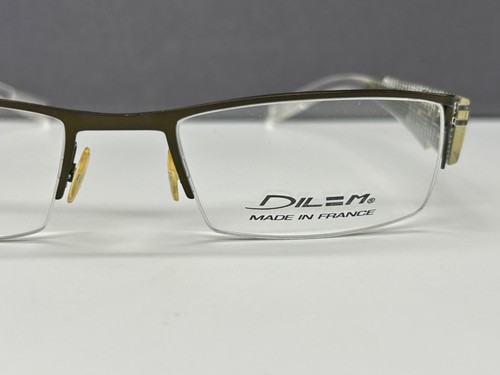 Dilem Eyeglasses Frames men woman Green Olive Large Interchangeable ...