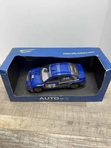 AutoArt Subaru Impreza WRX STI 1/18 Diecast Lovell Turvey SCCA Rally NO ...
