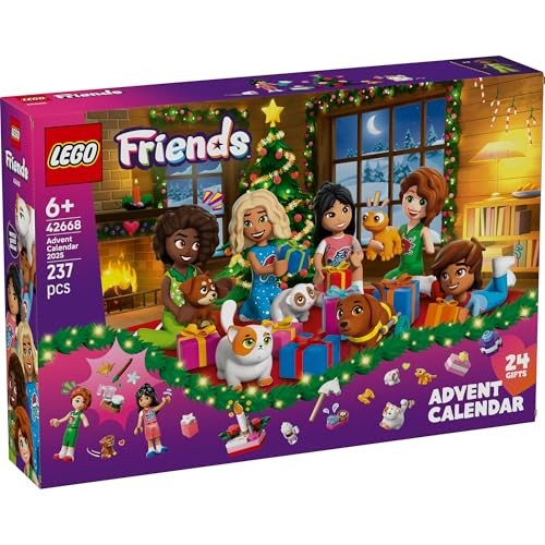 LEGO Friends Advent Calendar 2025 42668 237 Pcs Minidolls Animals ...