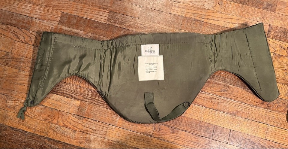 VIETNAM ERA LOWER BODY ARMOR GROIN PROTECTOR FRAGMENTATION | eBay