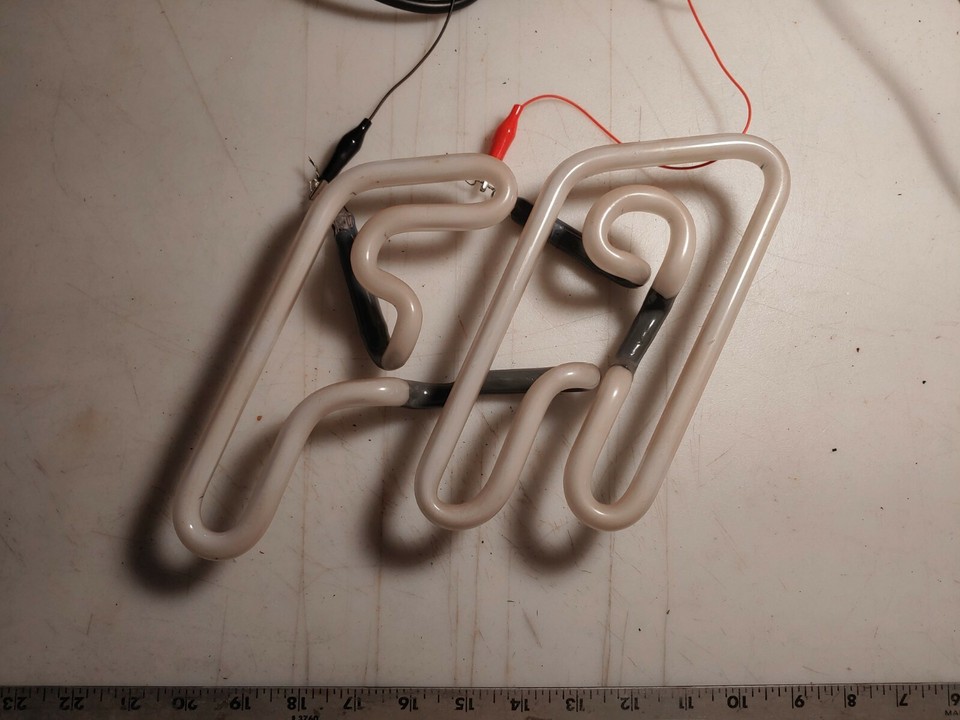 Neon Beer Sign Parts- (FA) - Great Working Part | eBay