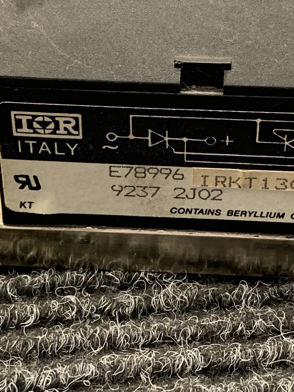 IOR ITALY E78996 IRKT130-12 RECTIFIERS | eBay