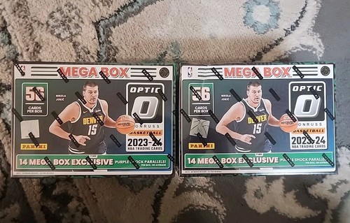 2023-2024 Donruss Optic Mega + Blaster Box Lot Of 2 Sealed Target ...
