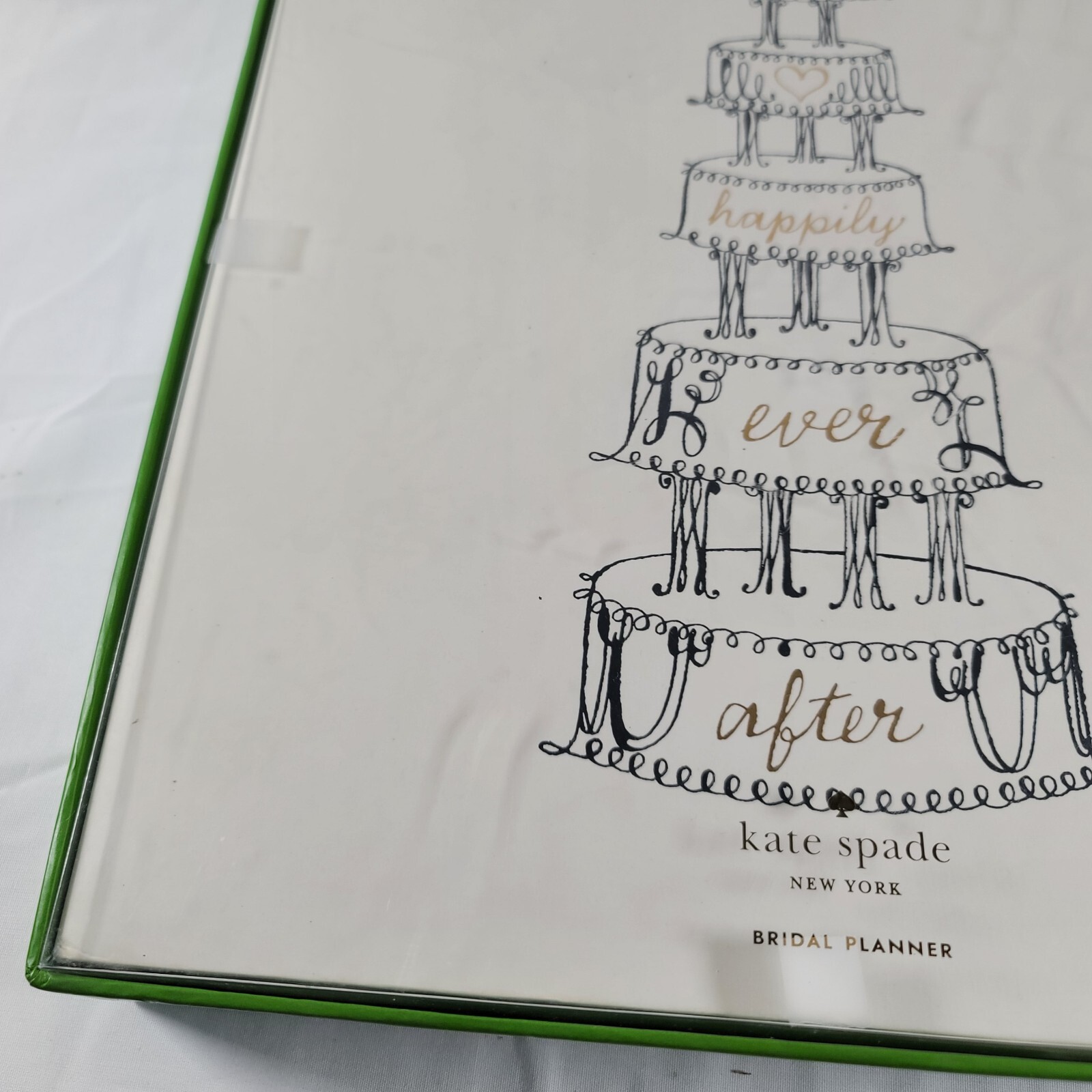 Kate Spade Wedding Planner Organizer Binder Happily Ever After 48 Page ...