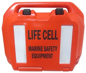 Life Cell Raft 2-4 person Boat Emergency Flotation EPIRB Flare Storage LF5