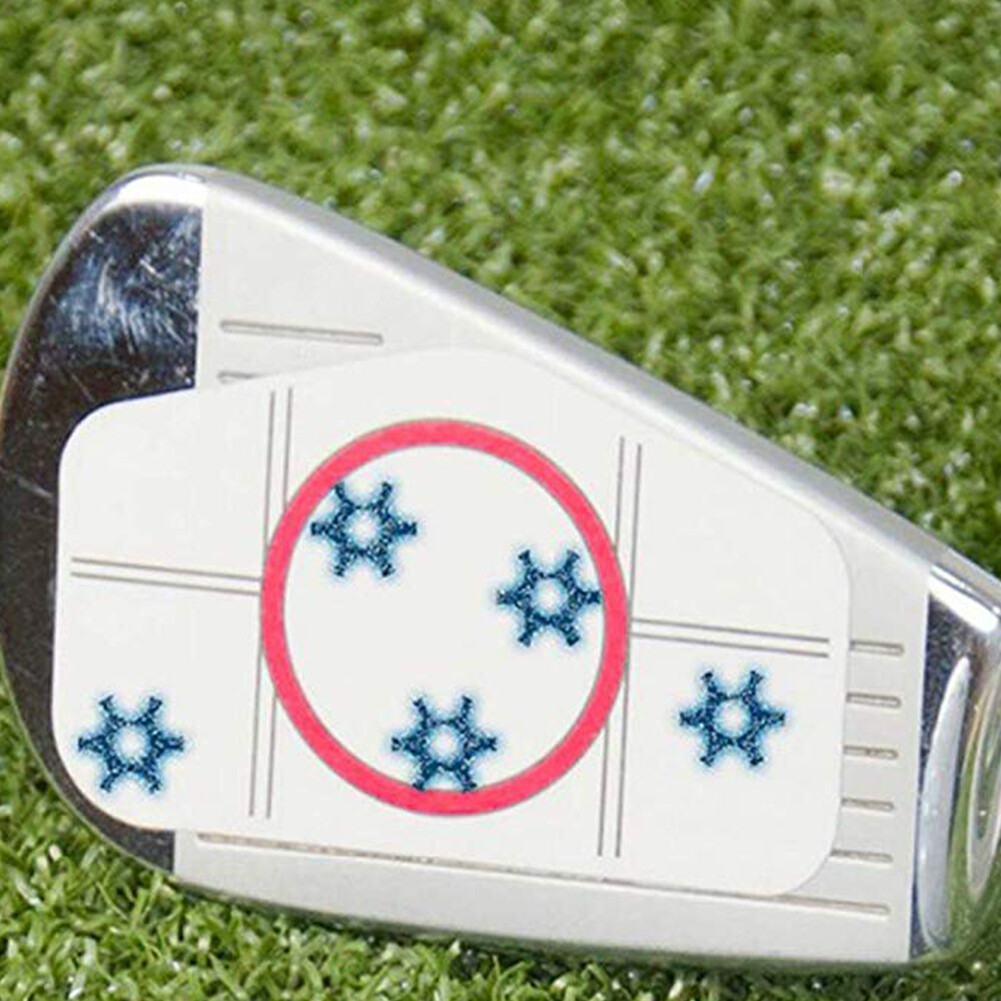 Swing Target Sticker Practice Golf Club Impact Recorder Target Label | eBay