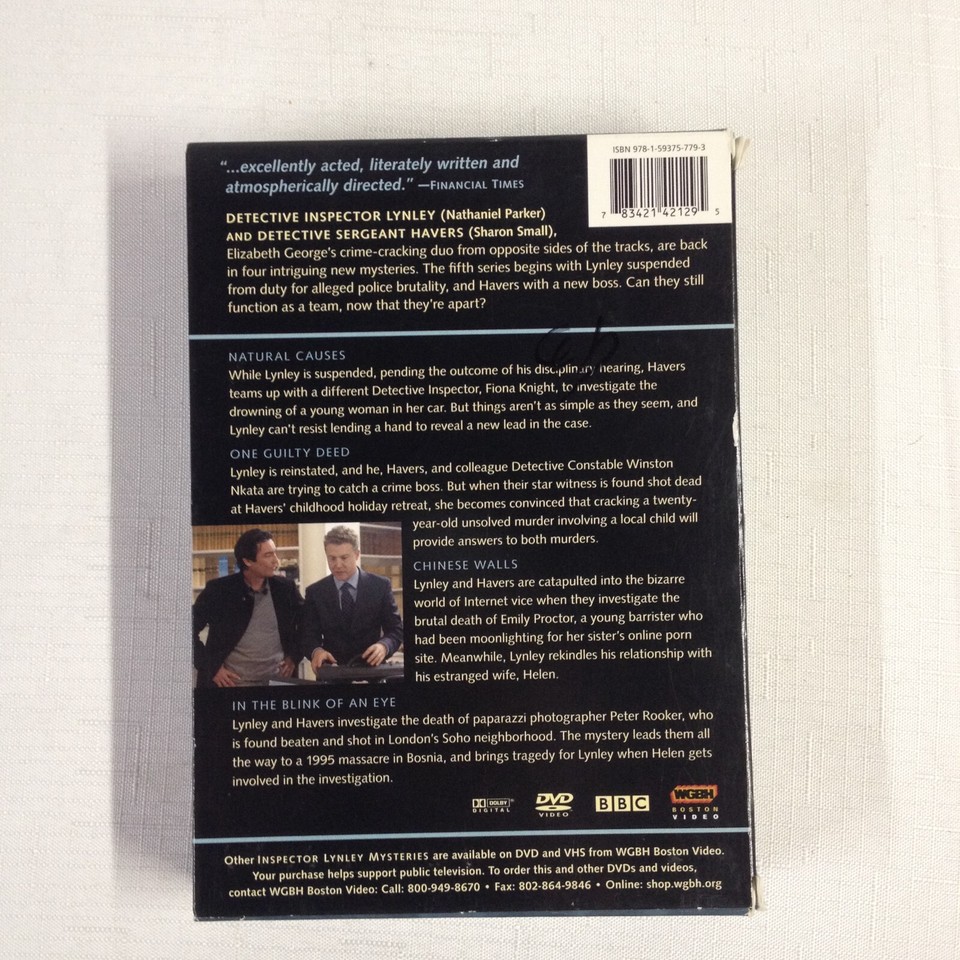 The Inspector Lynley Mysteries: Set 5 DVDs | eBay