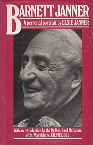 Barnett Janner: A Personal Portrait, Elsie Janner 860512711 | eBay