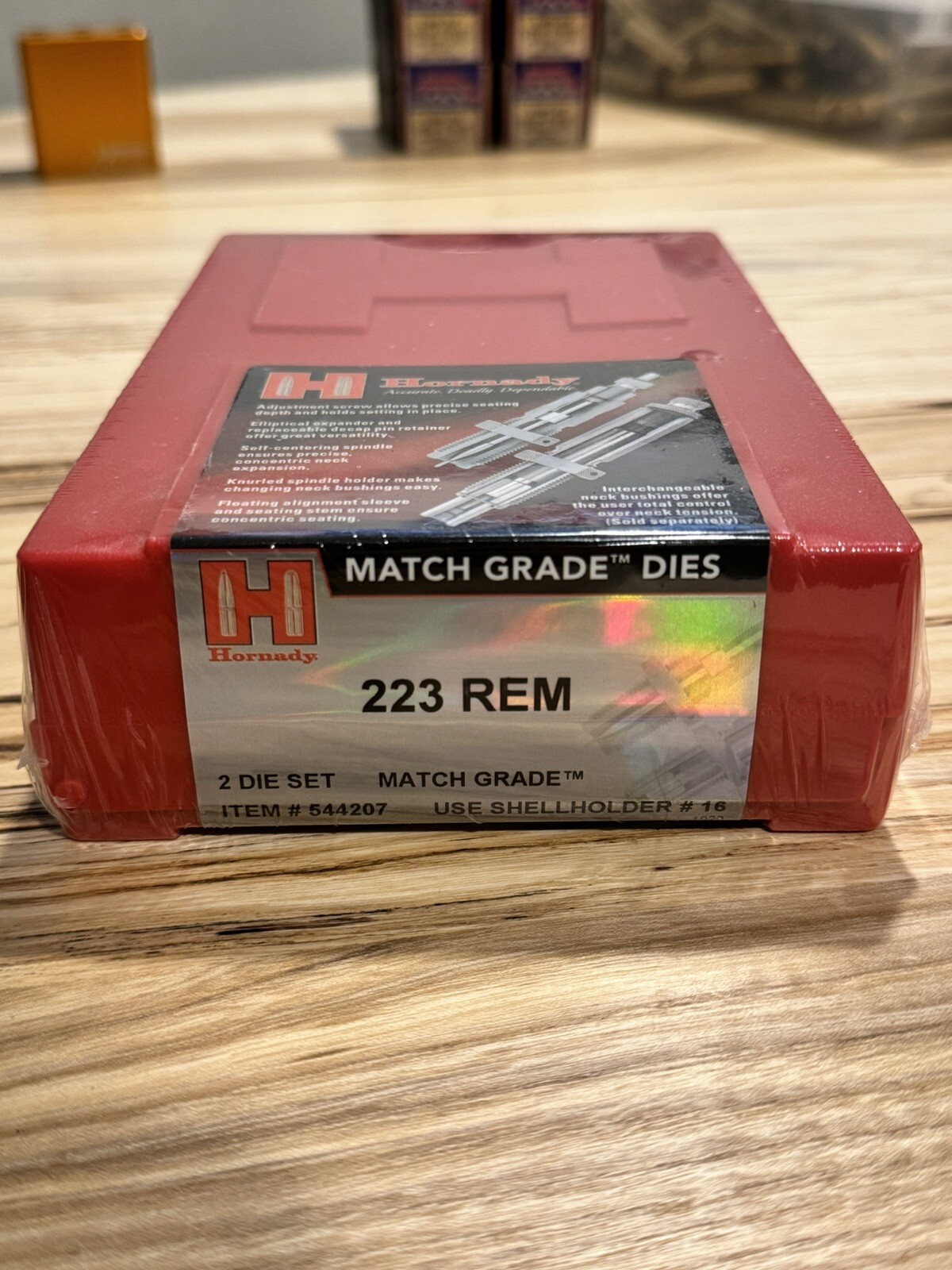Hornady Match Grade Reloading 2-Die Set 223 REM Remington - (544207 ...
