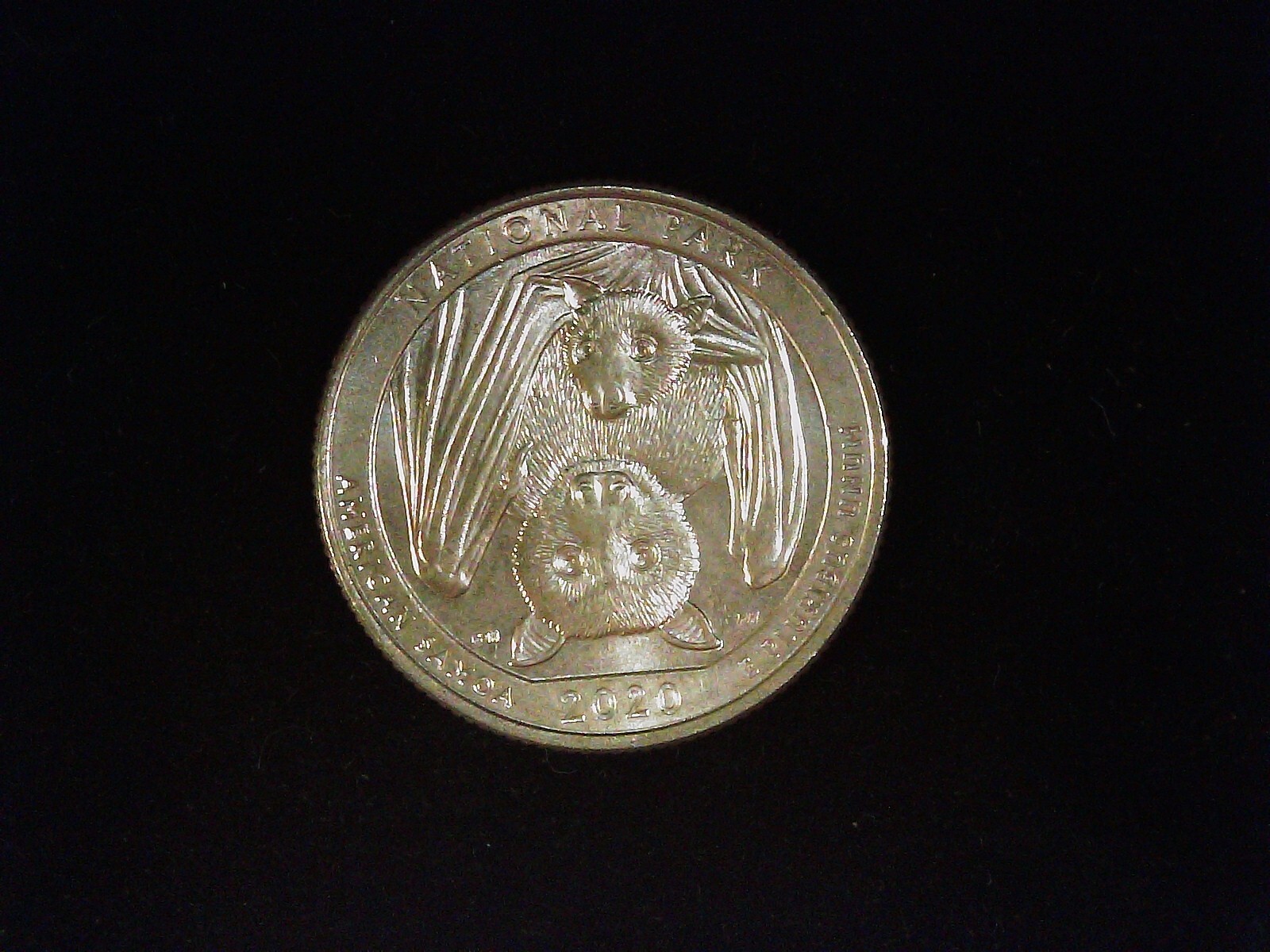 2020-W V75 Bat Coin (Am. Samoa) AU+ (1). Free ShippinG! | eBay