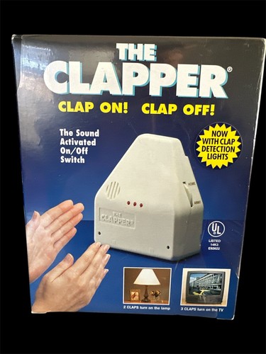 The Clapper Clap On Clap Off Sound Activated On/Off Switch NEW SEALED 21363840003 | eBay