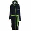 OFFICIAL PINK FLOYD BLACK AND GREEN FLEECE BATH ROBE BATHROBE DRESSING ...