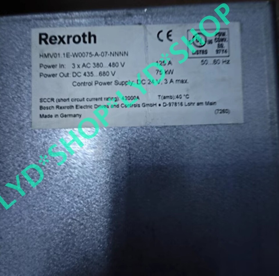 1pc used HMV01.1E-W0075-A-07-NNNN servo power supply | eBay