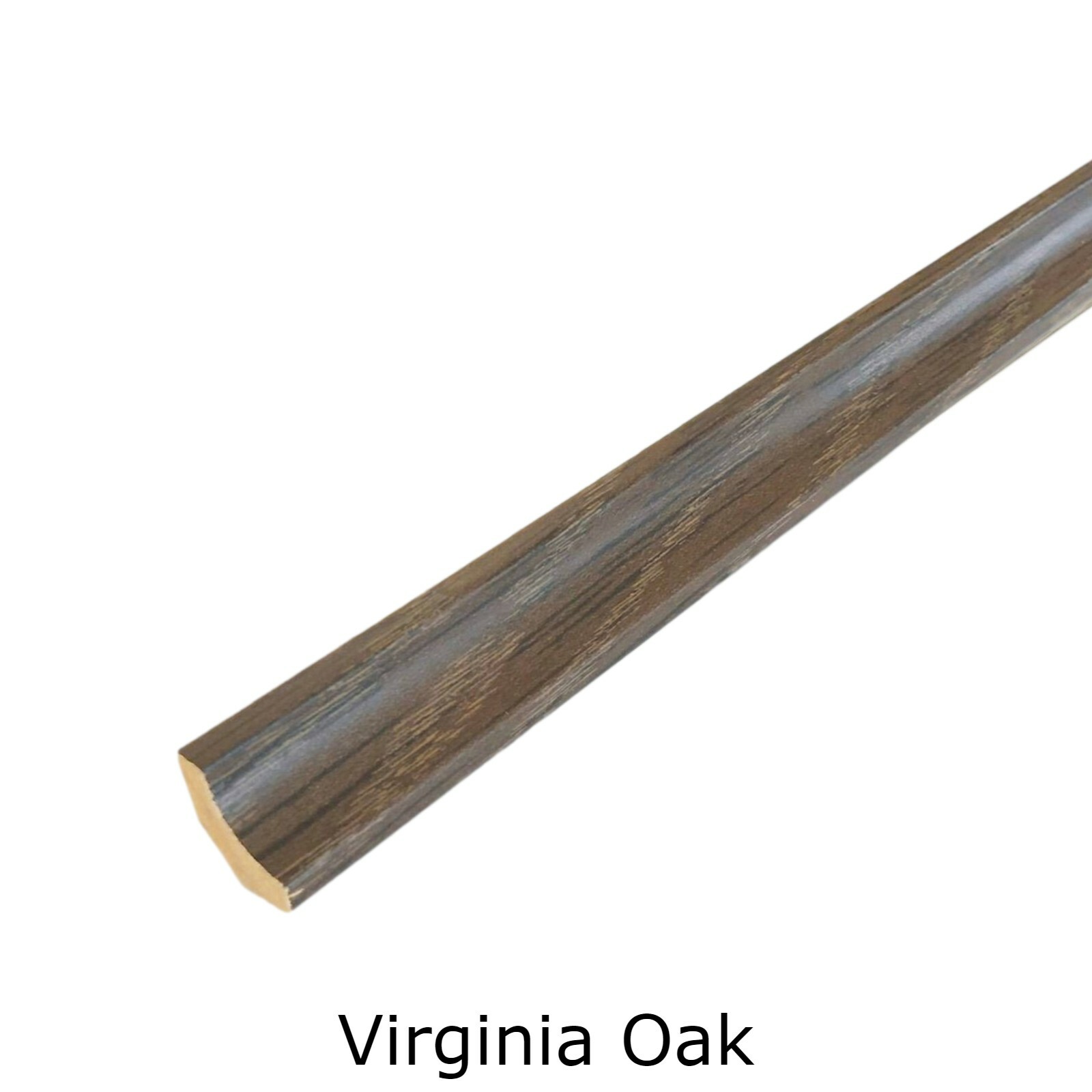 Natural Oak Effect 10x Laminate Floor Scotia Beading 2.4m Metre Length ...