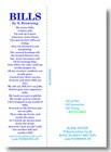 BILLS POEM greeting card by S. Browning, Beachcomber Cards | eBay UK