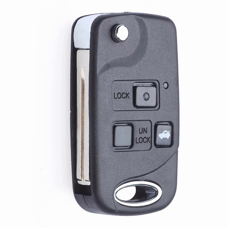 Upgraded 4C Flip Remote Key 1998-2005 For Lexus ES300 GS300,400 LS400 ...