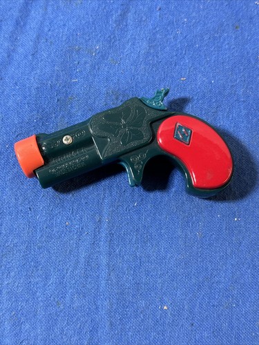 Pistolet VTG Derringer Miniature Toy Cap Gun Pistol Green/Blue w Red ...
