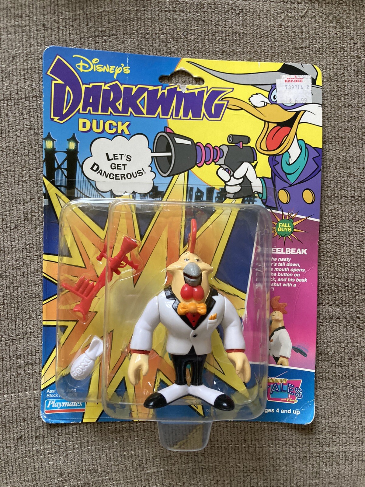 Vintage 1991 Darkwing Duck Steelbeak Action Figure (sealed In Box) | eBay
