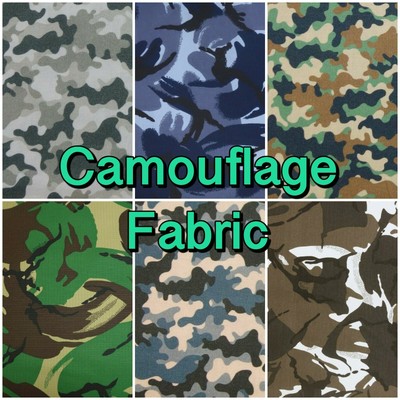Army Camouflage Fabric DPM MTP Khaki Cotton Drill/ Poly/Cotton Dress ...