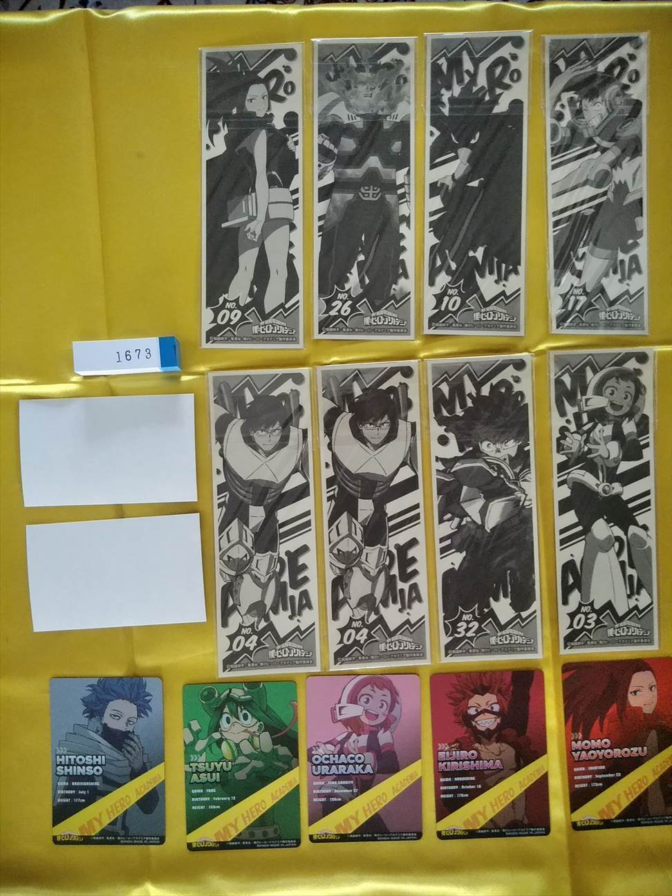 Boku no My Hero Academia card Japanese MHA Anime Holo Set Momo Eijiro ...