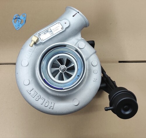 Reman Holset HX35W Turbocharger 12cm twin scroll V-band T3 billet wheel ...