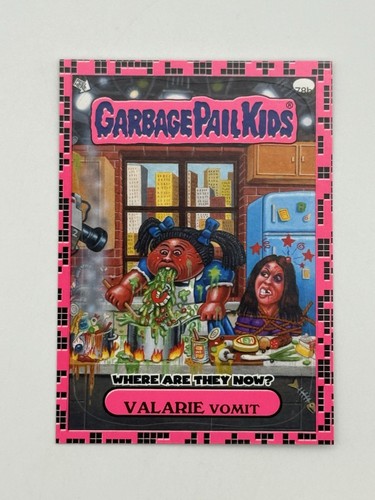 2011 Topps Garbage Pail Kids Flashback 2 VALARIE VOMIT WATN Pink ...