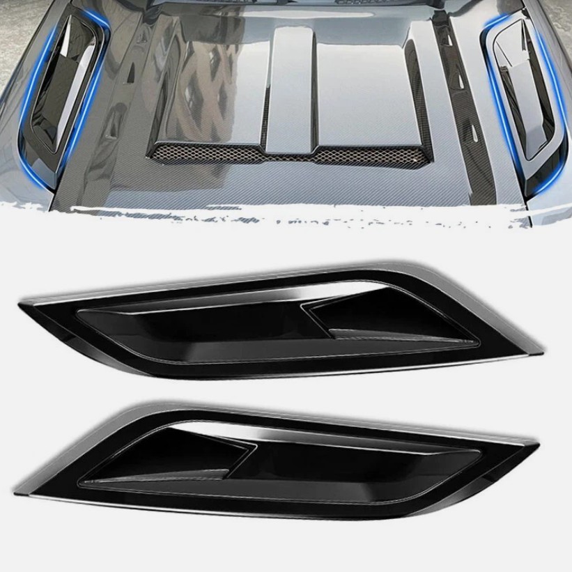 Front Side Hood Vent Trim Cover Fits for Land Rover Defender 110 90 ...
