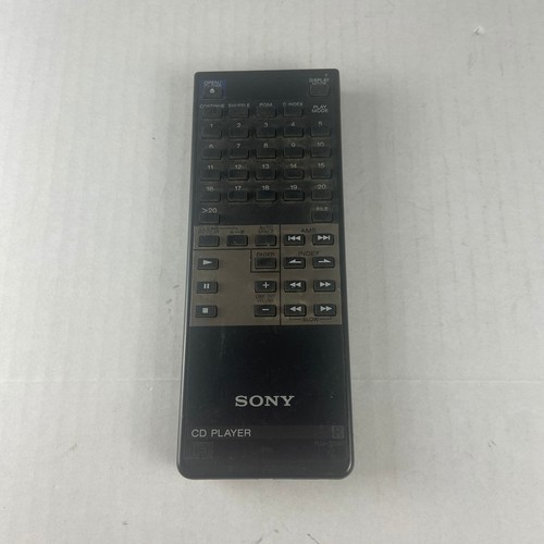 SONY RM-D590 CD Player Remote Control Genuine Tested Black | eBay