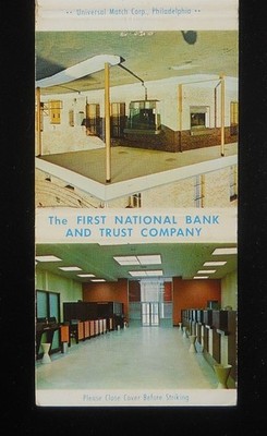 1960s The First National Bank and Trust Company 1853 Since 1921 ...