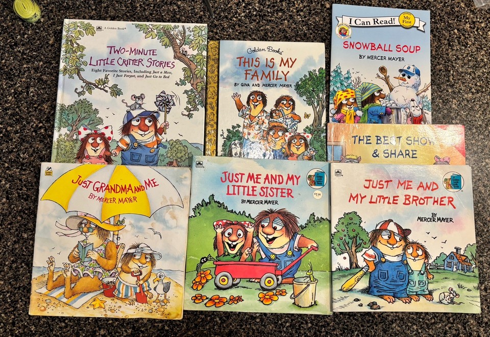 Little Critter Book lot by Gina Mayer and Mercer Mayer. | eBay