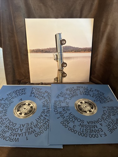 POST MALONE - F-1 Trillion 2024 Limited Edition Silver 2 LP Vinyl ...
