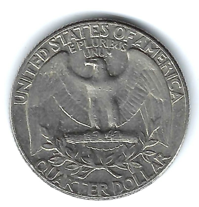 Front Of Quarter Coin