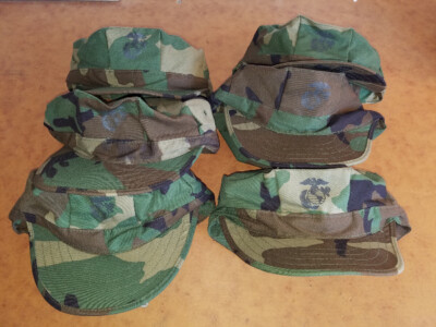 USMC 8-Point Cover - Marine Corps Utility Hat - Gov't Issue - Lot of 6 ...