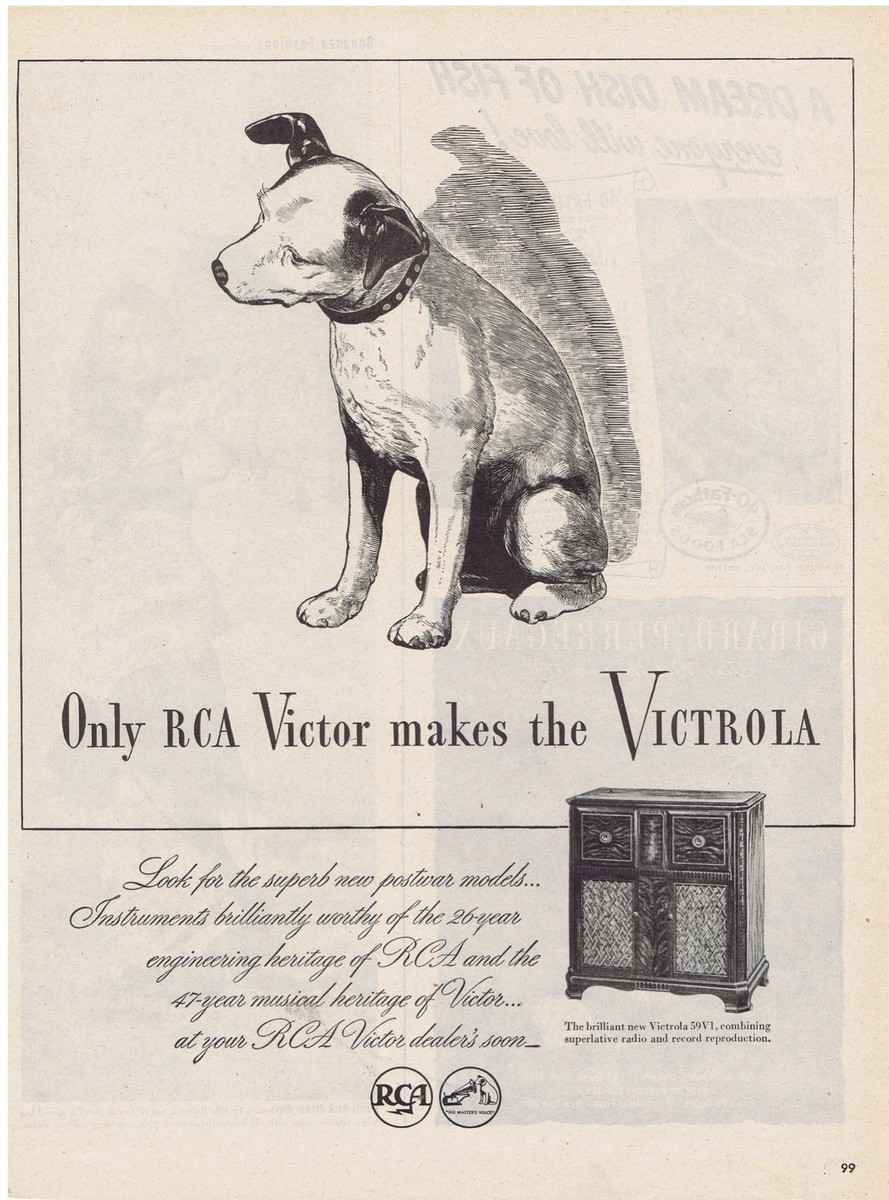 Victrola Dog Logo