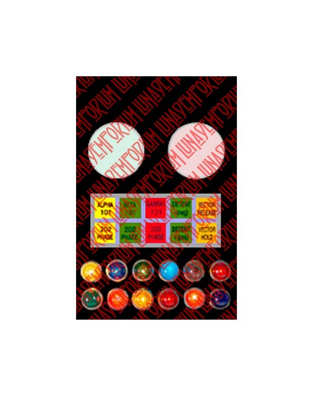 AURORA / POLAR LIGHTS LOST IN SPACE ROBOT B-9 MODEL YM-3 CHEST PLATE ...