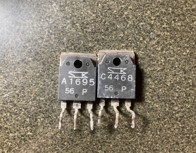 1 Pair - A1695 & C4468 Output Transistor | eBay