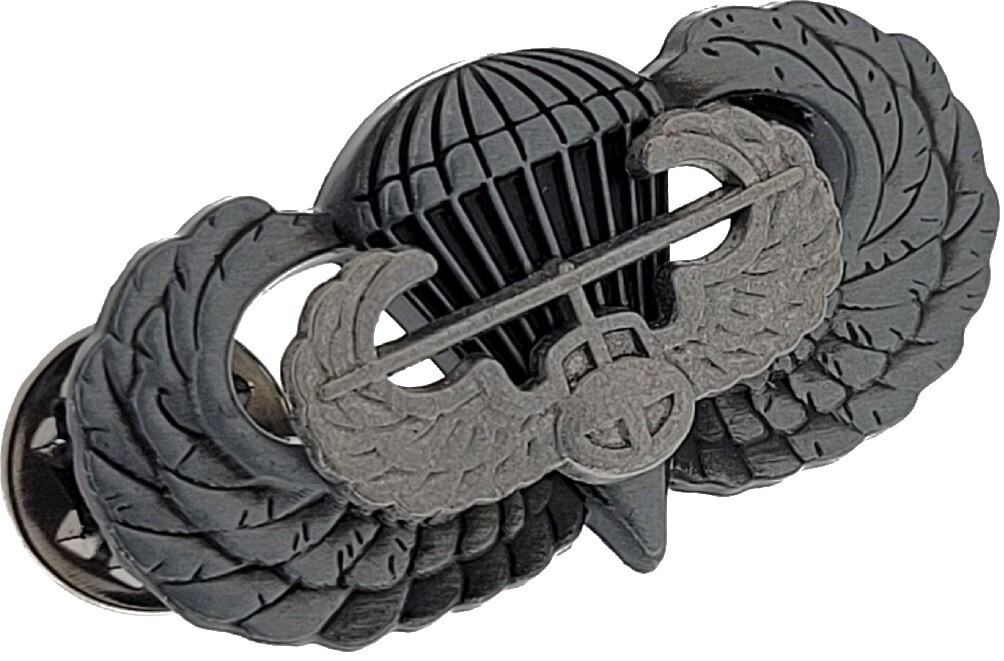 Jump Wing Air Assault Airborne Badge Military Army Parachute Pin Medal ...