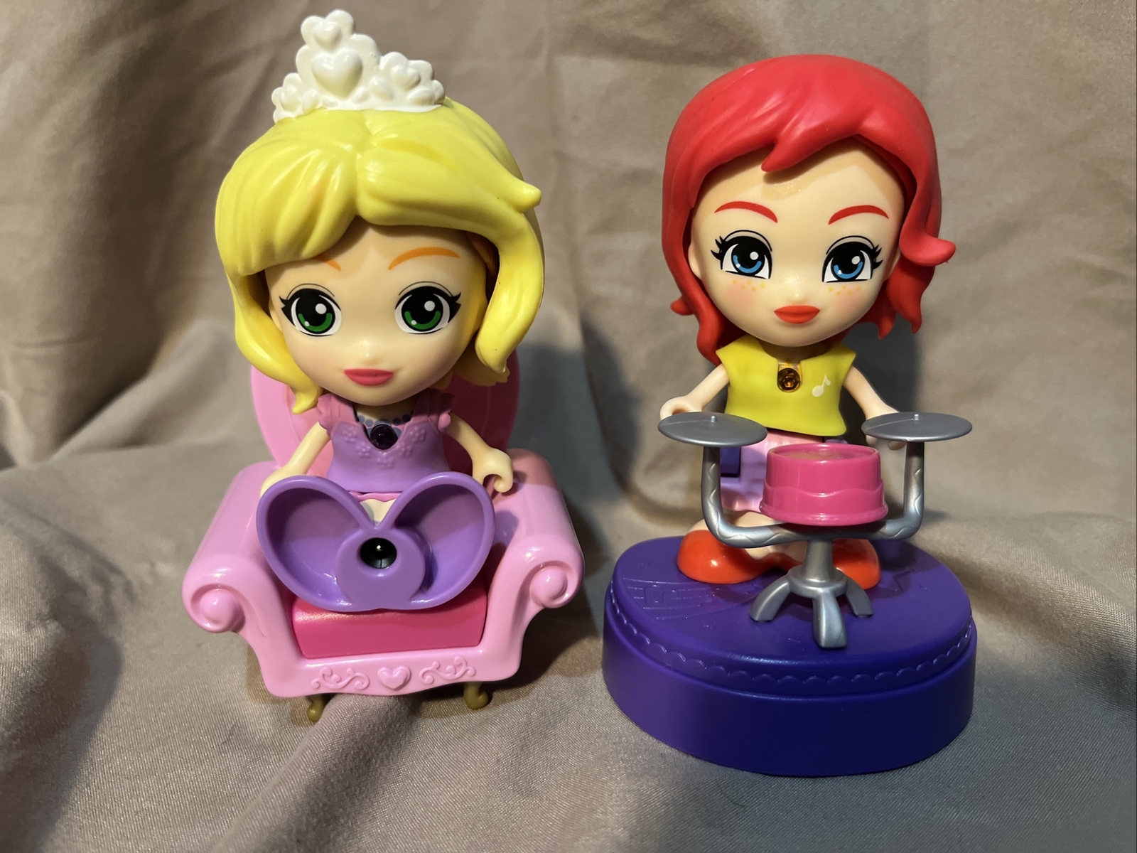 VTech Flipsies dolls LOT 3 Figures Accessories wigs Furniture Clothes ...
