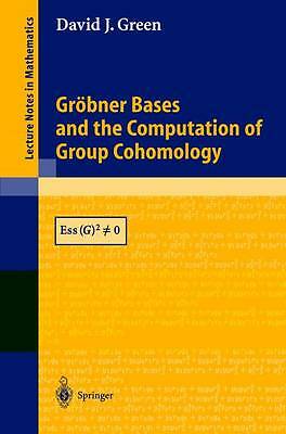 Groebner Bases and the Computation of Group Cohomology by David J ...