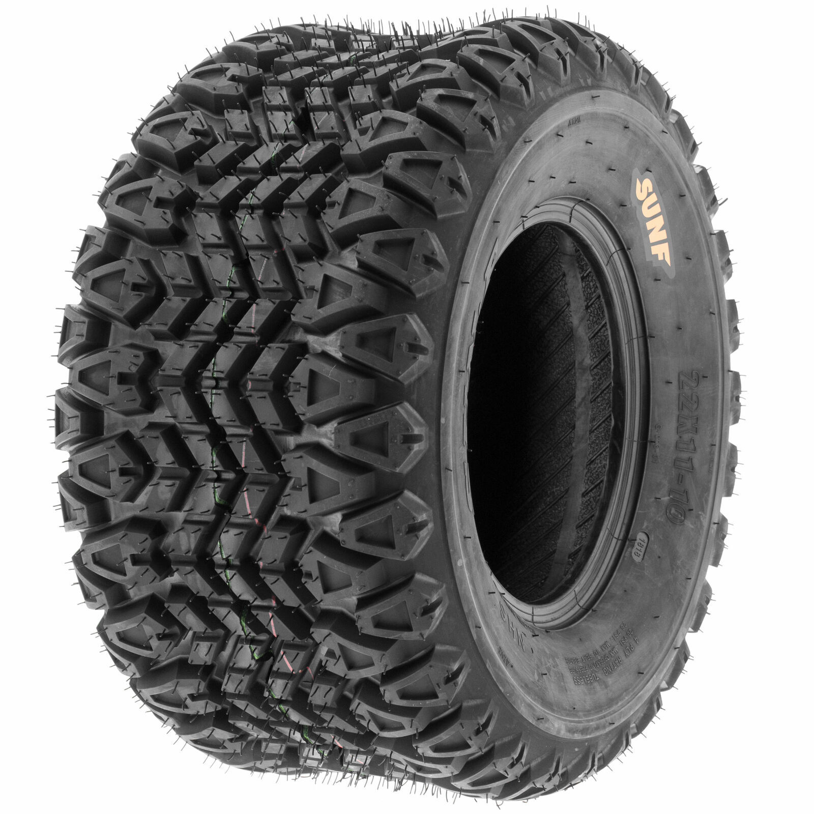 SunF 23x10.5-14 23x10.5x14 23x10.50-14 Golf Cart ATV UTV Tire 4 Ply All ...
