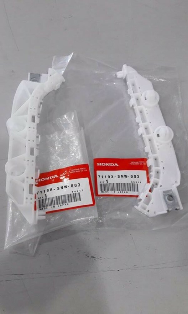 Genuine Honda OEM 06-11 CIVIC TYPE R FD2 Bracket 71193-SNW-003 / 71198 ...
