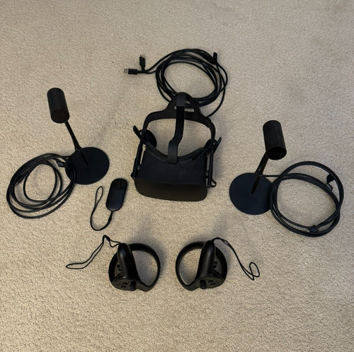 Meta Oculus Rift CV1 VR Virtual Reality Headset System - Excellent ...